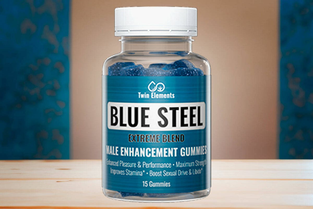 Blue Steel Male Enhancement Gummies — Male Enhancement Boost Libido ...