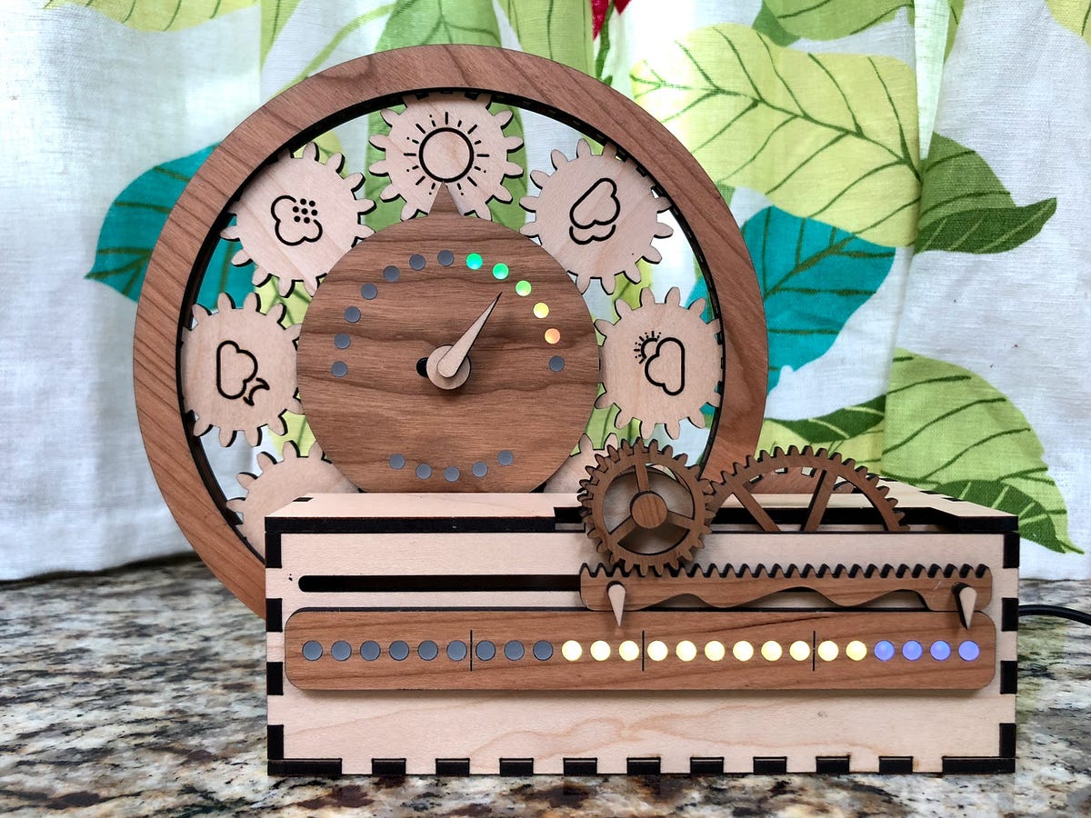 Building a Tide Clock Weather Thing | by Fiona Hopkins | Medium