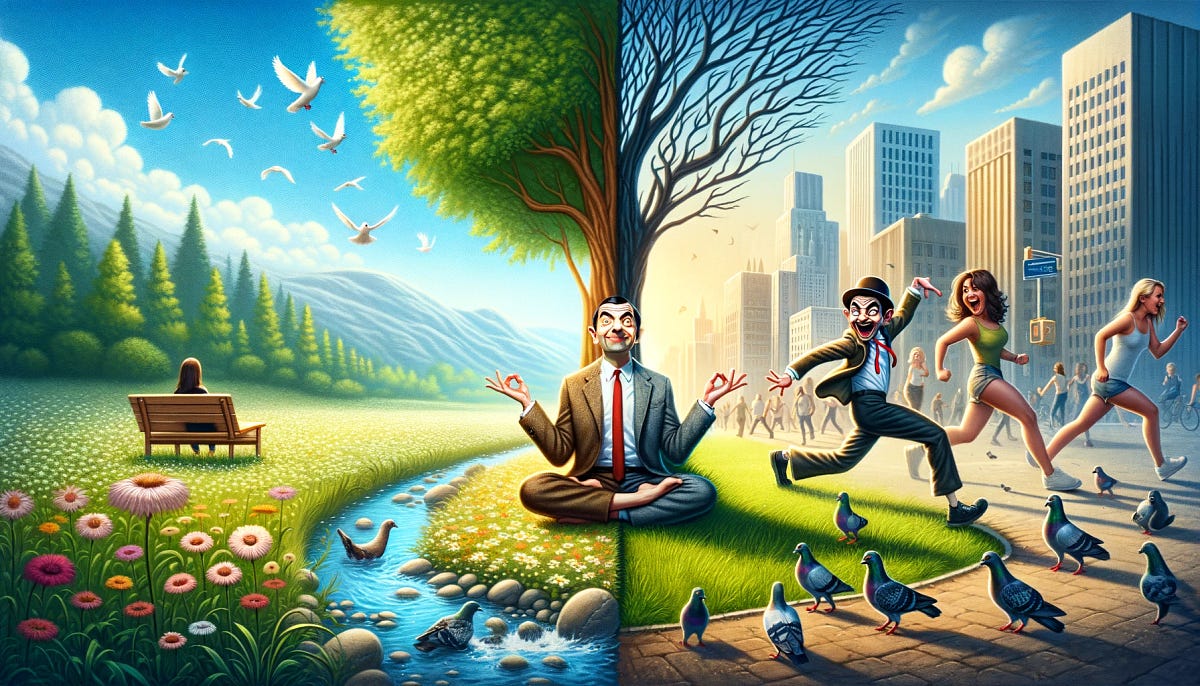 A Week Without Scrolls- Finding Peace and Mr. Bean | by Thasanthan Sivakumar | Medium