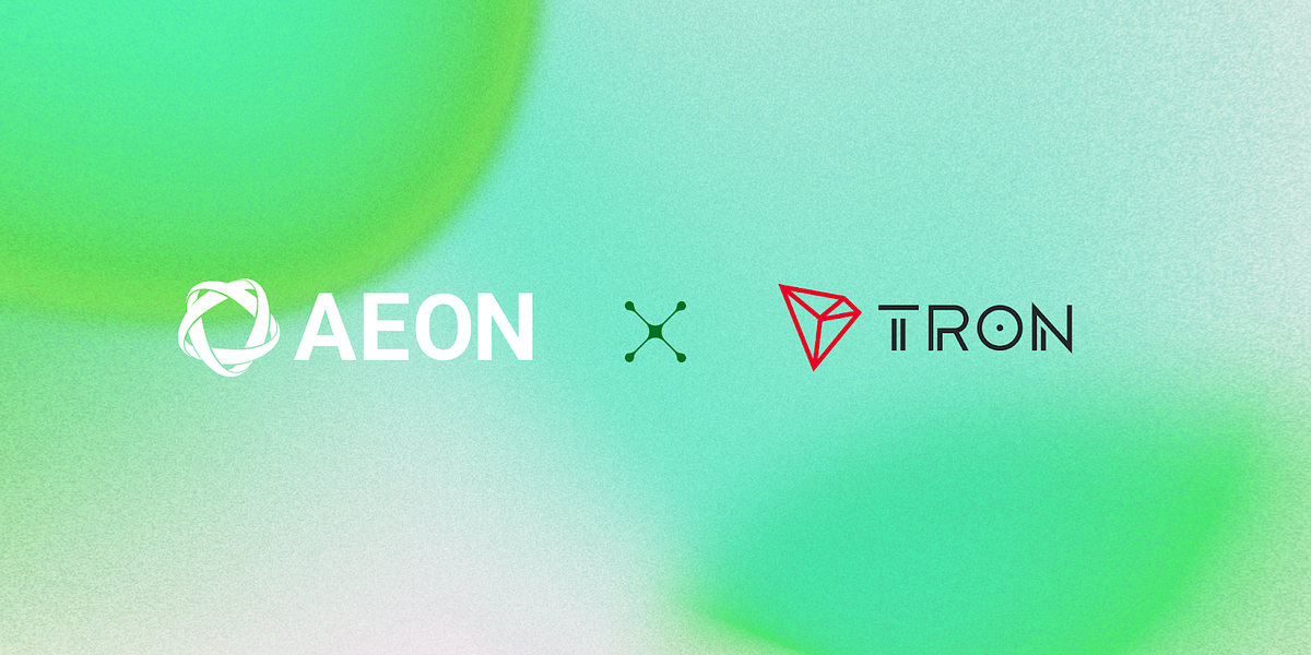AEON will Power TRON Network with Advanced Crypto Payment ...