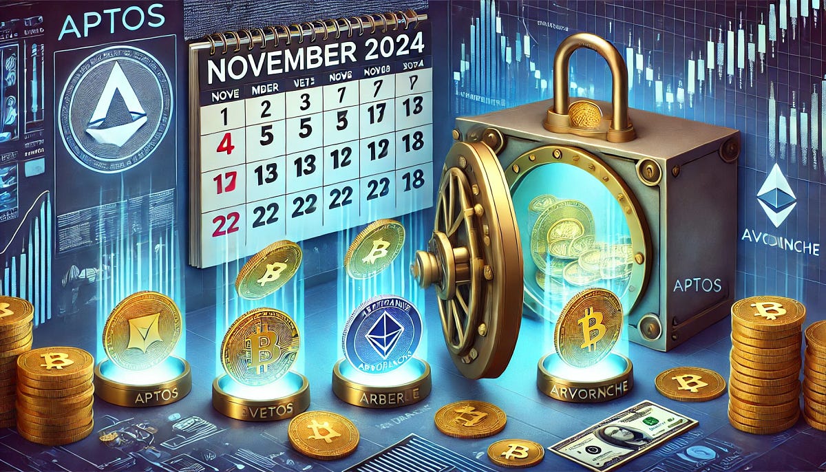 November 2024 Token Unlocks: Key Events and Market Implications | by ...