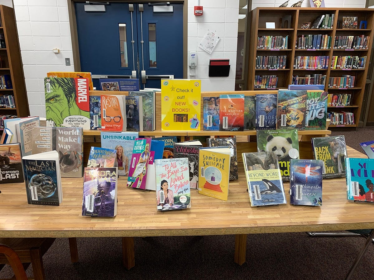 Volunteer at a Library: Gallagher Middle School | by Melissa Skinnell ...