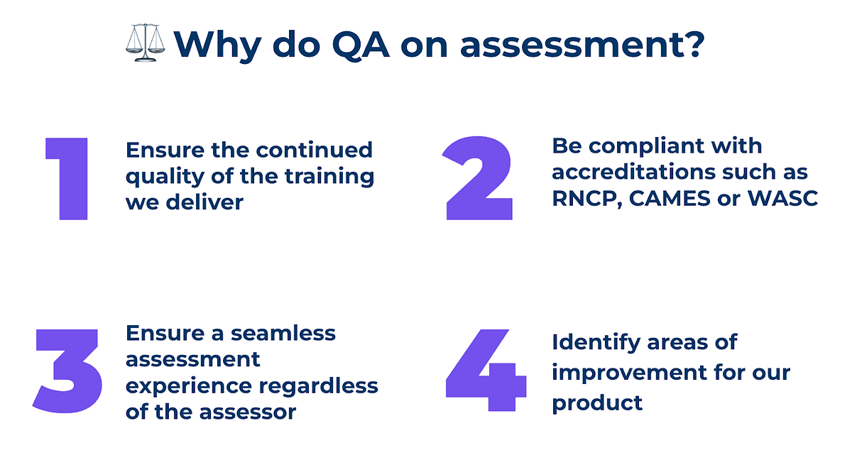 Assessing Our Assessments: How OpenClassrooms created a quality review ...