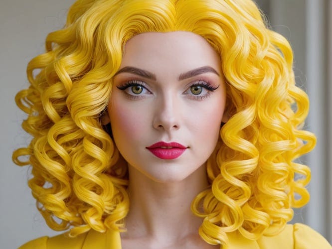 Yellow Wigs | by Veronica Rodriguez | Jul, 2024 | Medium