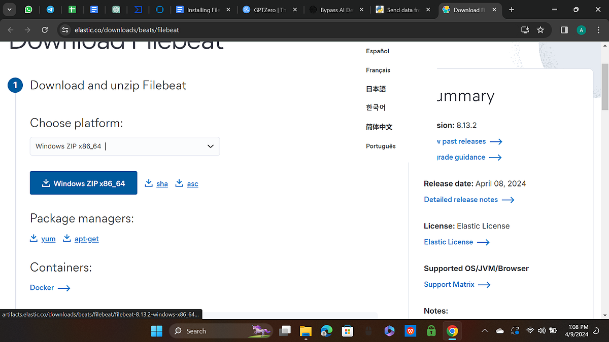 How to Install and Configure Filebeat to Send Logs to Elasticsearch | by Jamiu A Adeleke | Sep ...