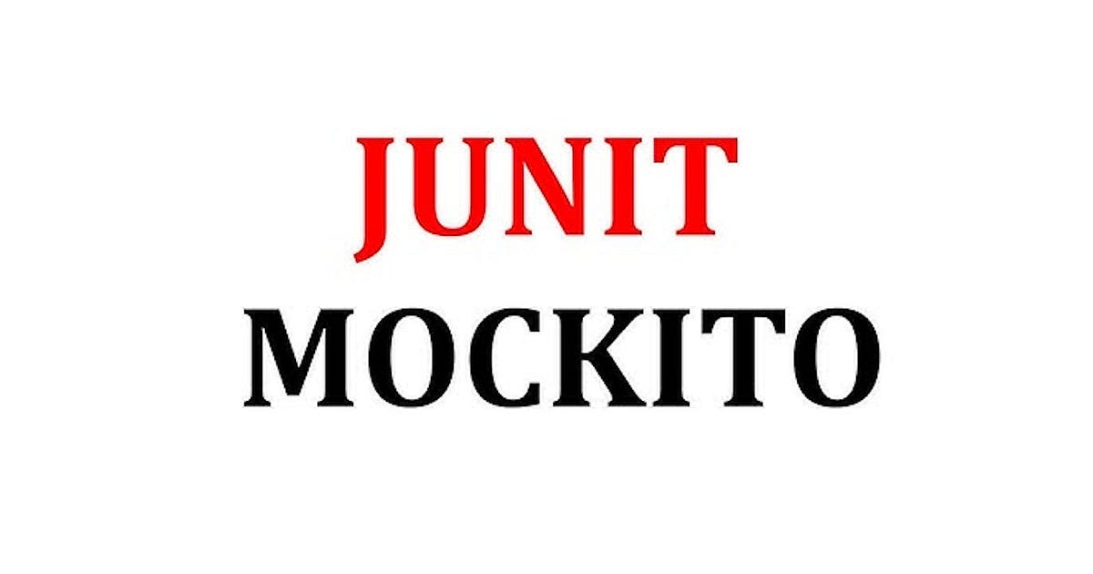 JUnit and Mockito in Spring Boot. As we all know, when it comes to ...