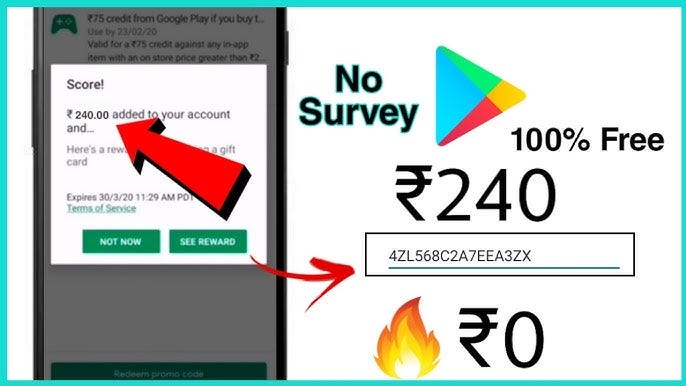Google Play Store Code Generator No Human Verification: Quick Access ...