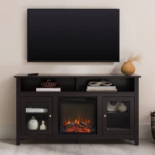 Black Fireplace Tv Stands | by Erica Pham | Jul, 2024 | Medium