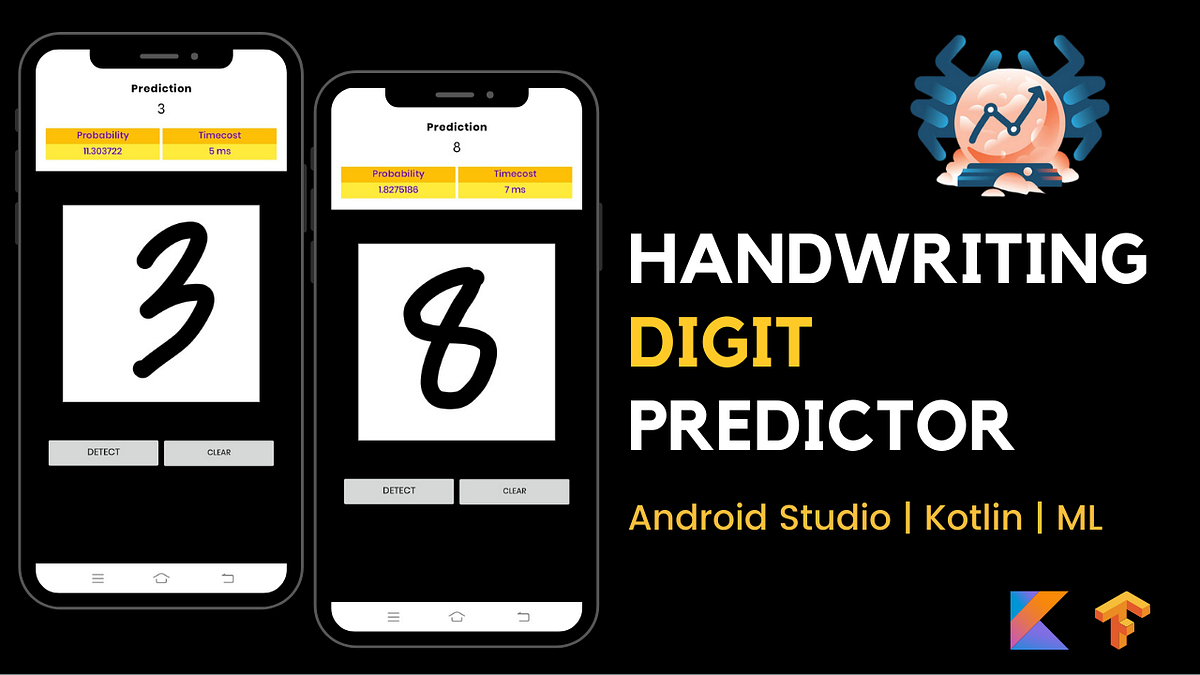 Android Handwriting digit prediction app using Machine Learning Model in Kotlin | by Golap ...
