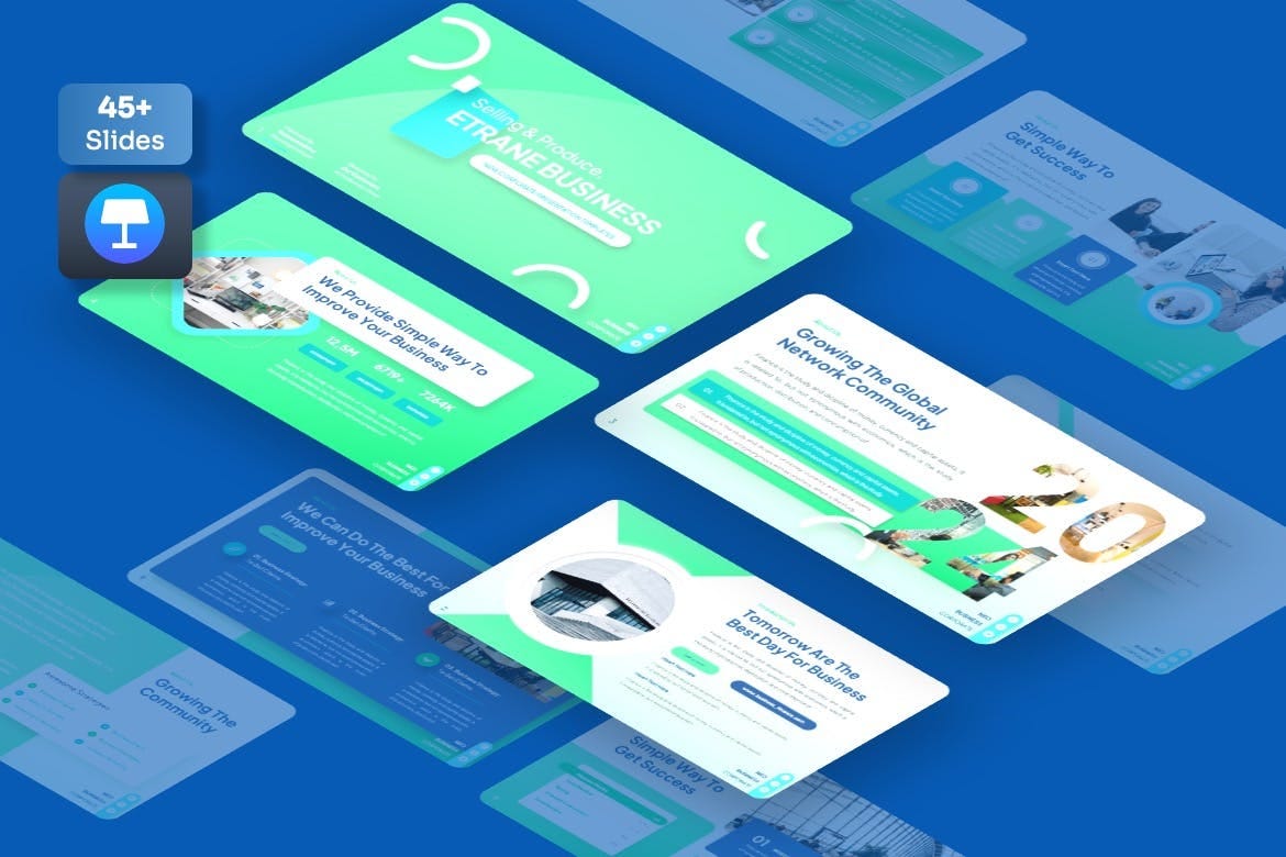 Etrane — Corporate Keynote Template | by Echoedge | Jul, 2024 | Medium