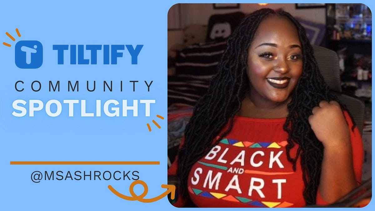 Community Spotlight: MsAshRocks - Tiltify News - Medium