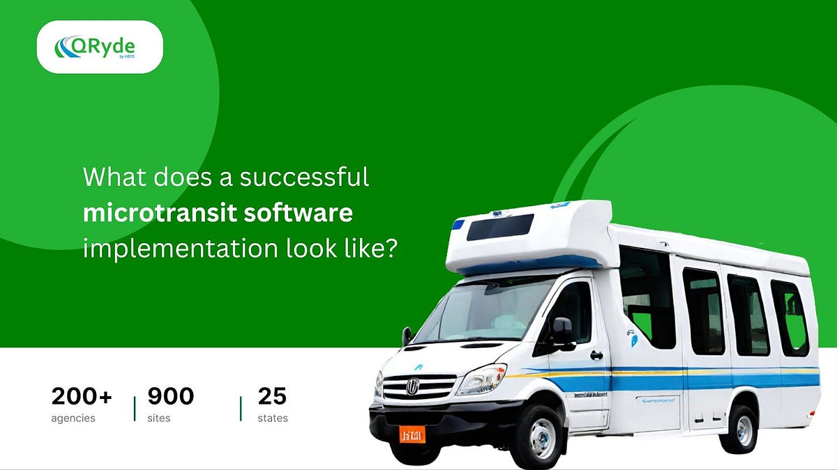 What does a successful microtransit software implementation look like ...