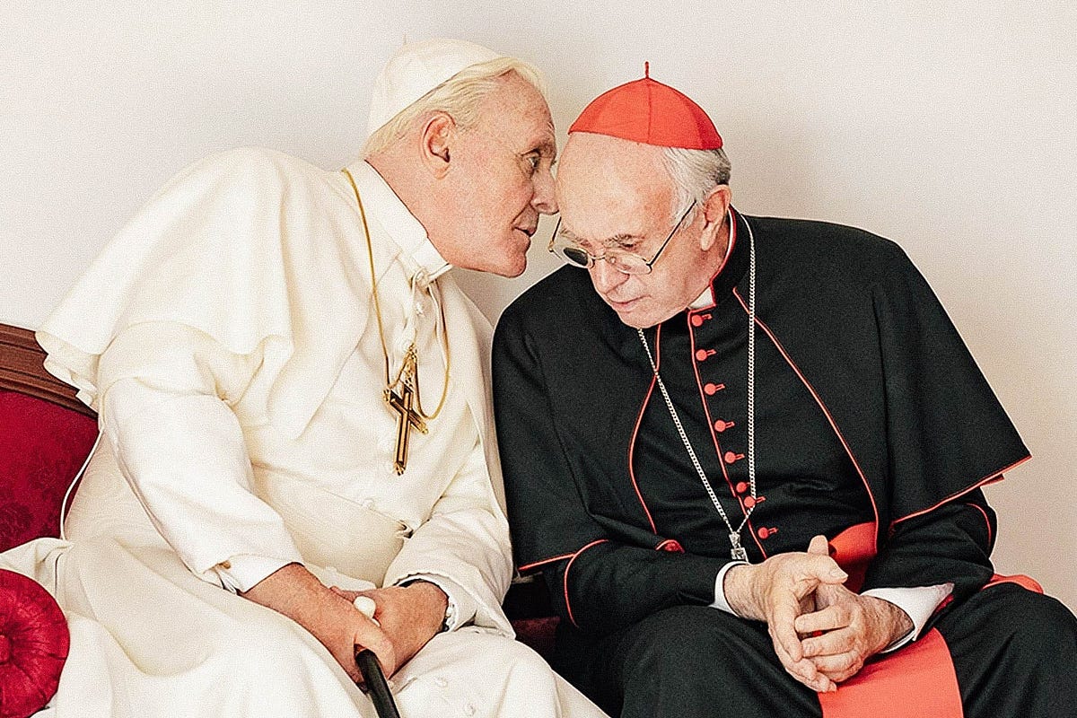 A View From the Couch: Beyond the Smoke and Robes — Why The Two Popes ...