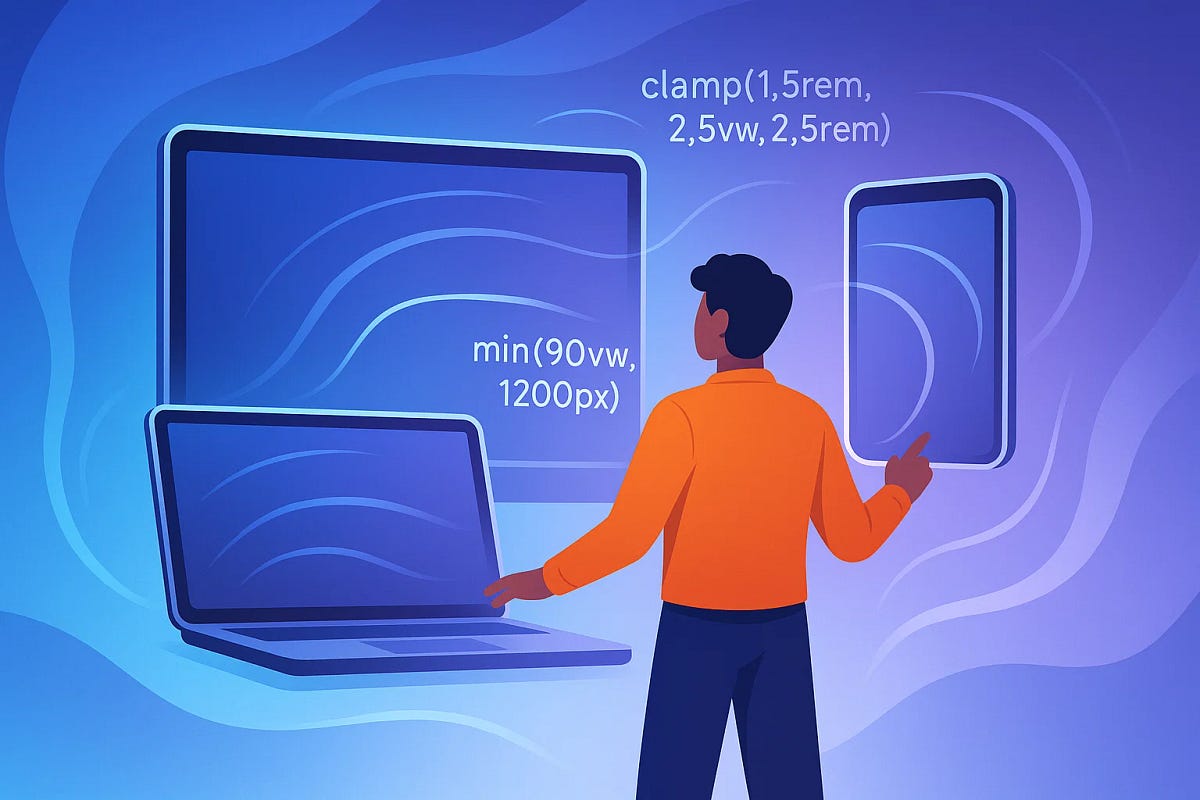 Stop Writing Media Queries: Master clamp(), min(), and max() Like a Pro ...