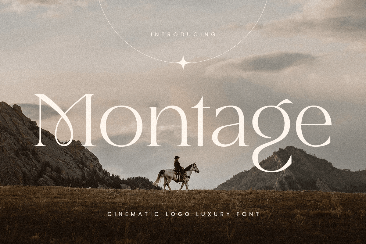 Montage — Cinematic Logo Luxury Font | by Cybercascade | Aug, 2024 | Medium