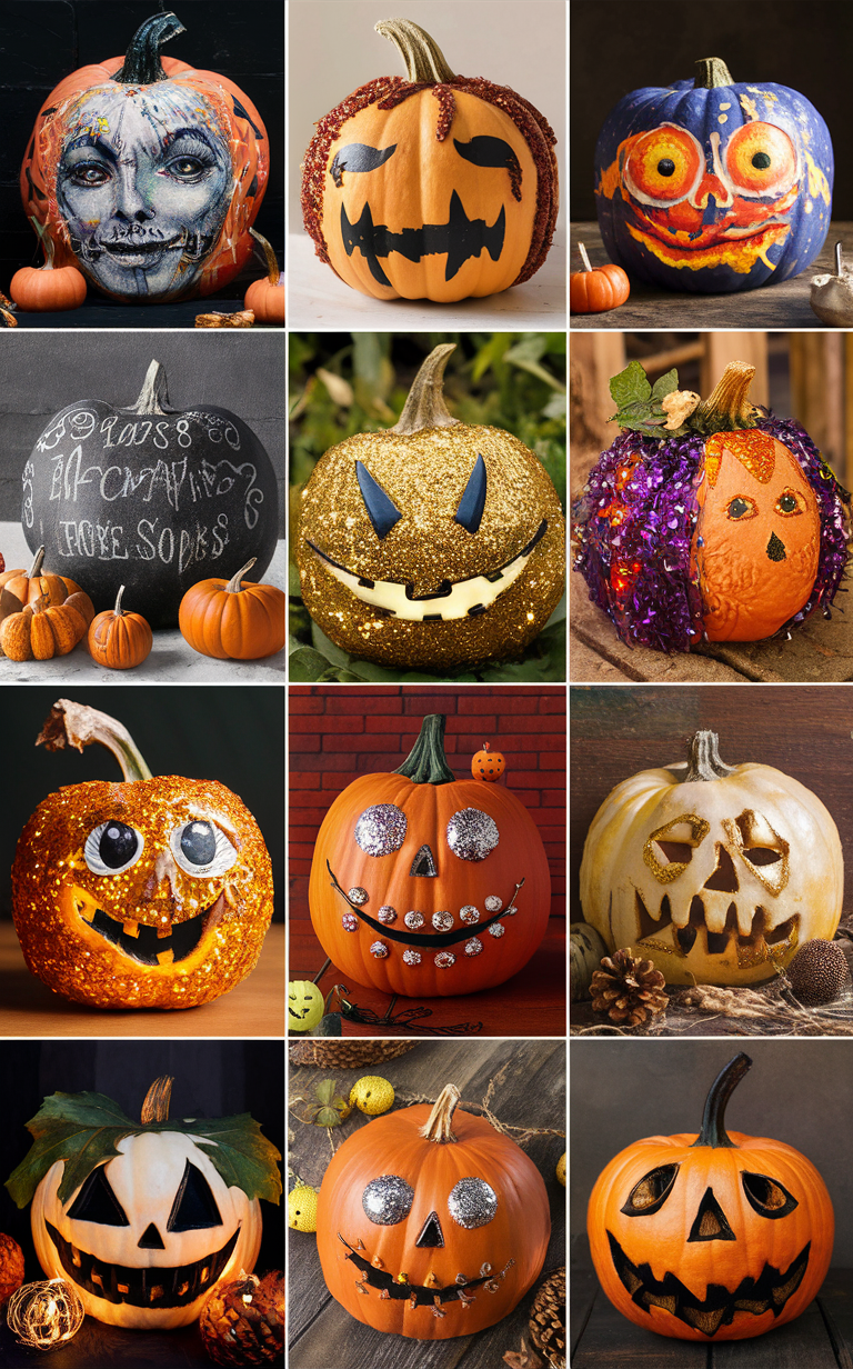 12 Stunning Pumpkin Paint Décor Ideas for a Trendy Fall | by Home ...