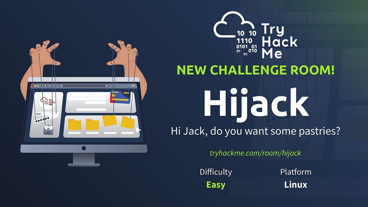 Hijack Tryhackme Write Up By Joseph Alan Dev Genius