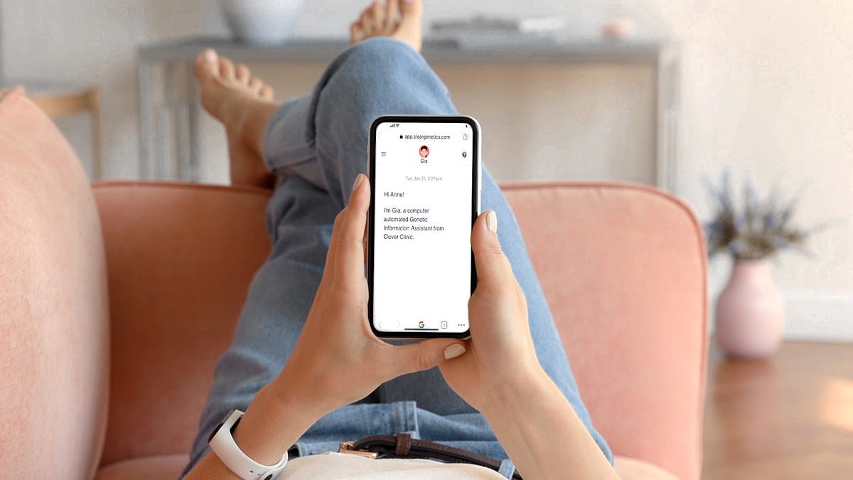 Gia® patient engagement AI chatbot: Genetic testing | Health decoded