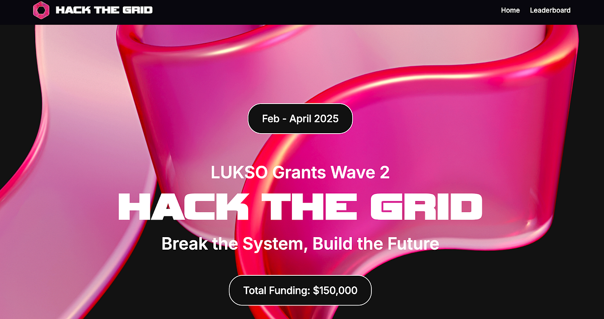 LUKSO’s Dev Playground Is Open: Join Hack The Grid — a $150K LYX Builder Challenge | by Harshil ...