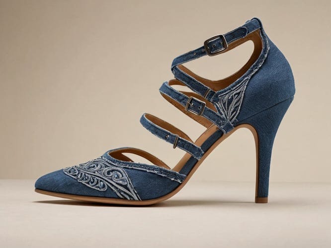 Step Up Your Style Game: 10 Best Denim Heels for Fashionable Footwear ...