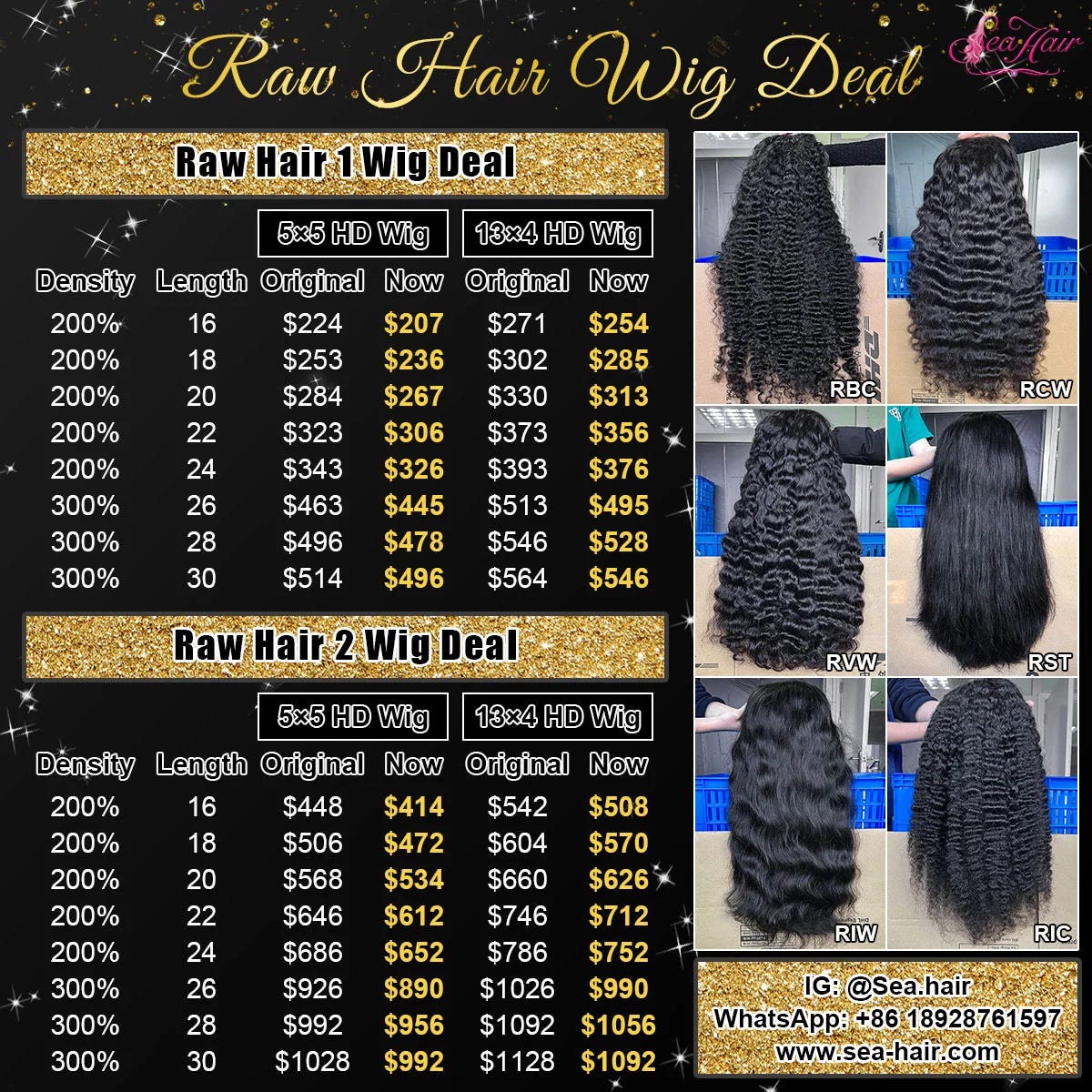 RAW HAIR WIGS — THEIR BENEFITS & HOW TO PROPERLY CARE FOR THEM | by SEA ...