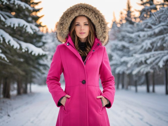 Hot Pink Winter Coats | by Brooklyn Strong | Medium