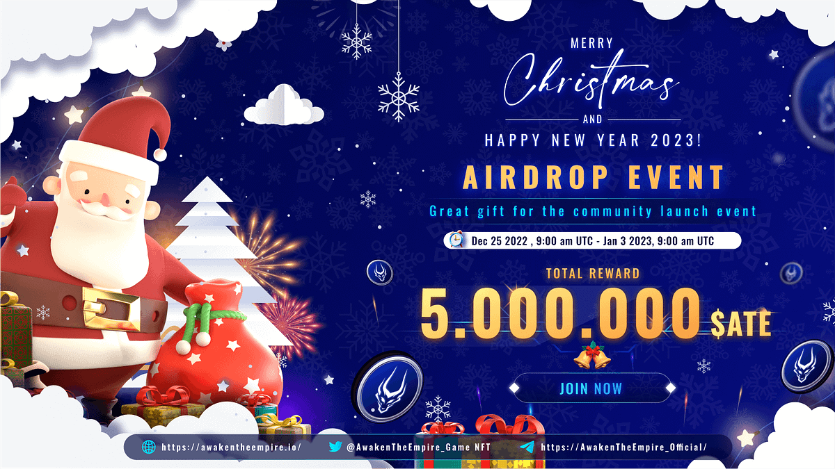 🔔🔔🔔!!AWAKEN THE EMPIRE-GAMFI- AIRDROP EVENT#2 - AwakenTheEmpire - Medium