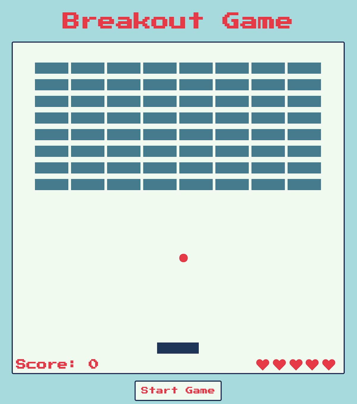 Vanilla JavaScript Breakout Game. I created a vanilla JavaScript ...