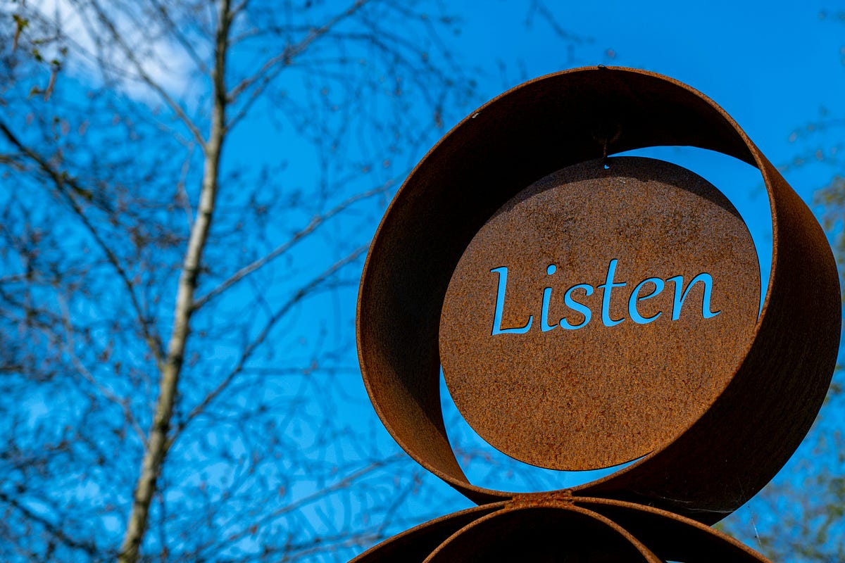 Ignoring the Amazing Power of Listening and Hearing | Admiring ...