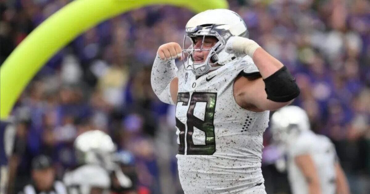 2024 NFL Draft Profile: Jackson Powers-Johnson, Oregon Ducks | by David ...