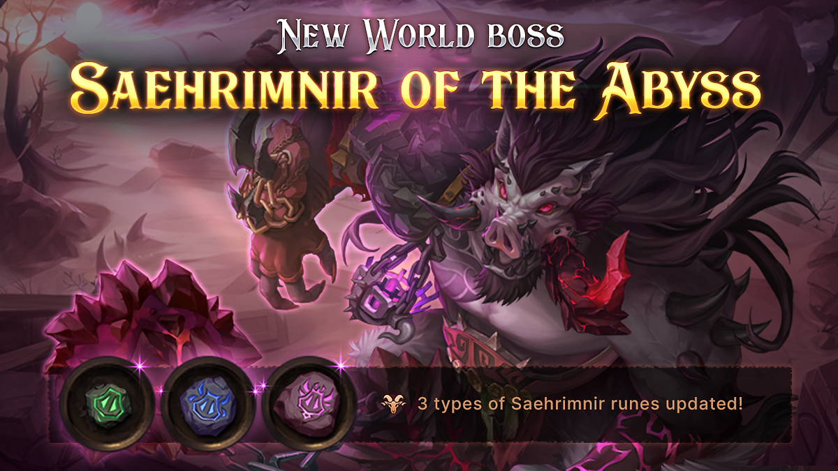 [9C Update] Premiering “Heavy Nightmare: Saehrimnir” 🐗⚔️🙀 | by Nine ...