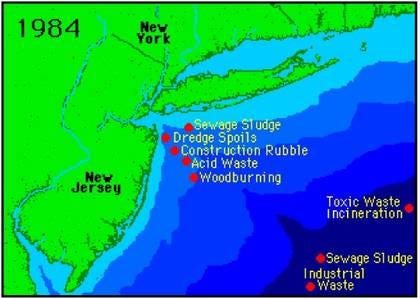 Environmental Journeys: 5. Ocean Dumping in the NY Bight | by charles ...