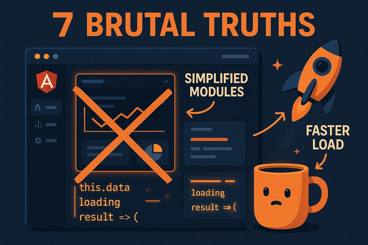 70% Less Angular Code in 2025: 7 Brutal Truths That Forced Me to ...