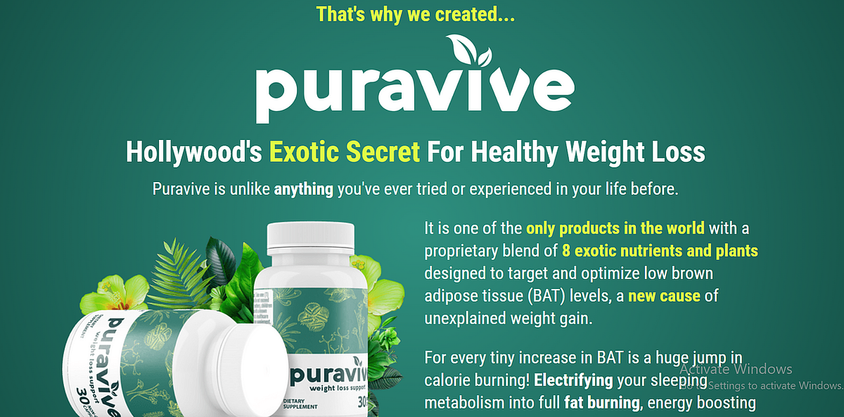 Puravive Weight Loss Support Capsules Official Website, Benefits ...