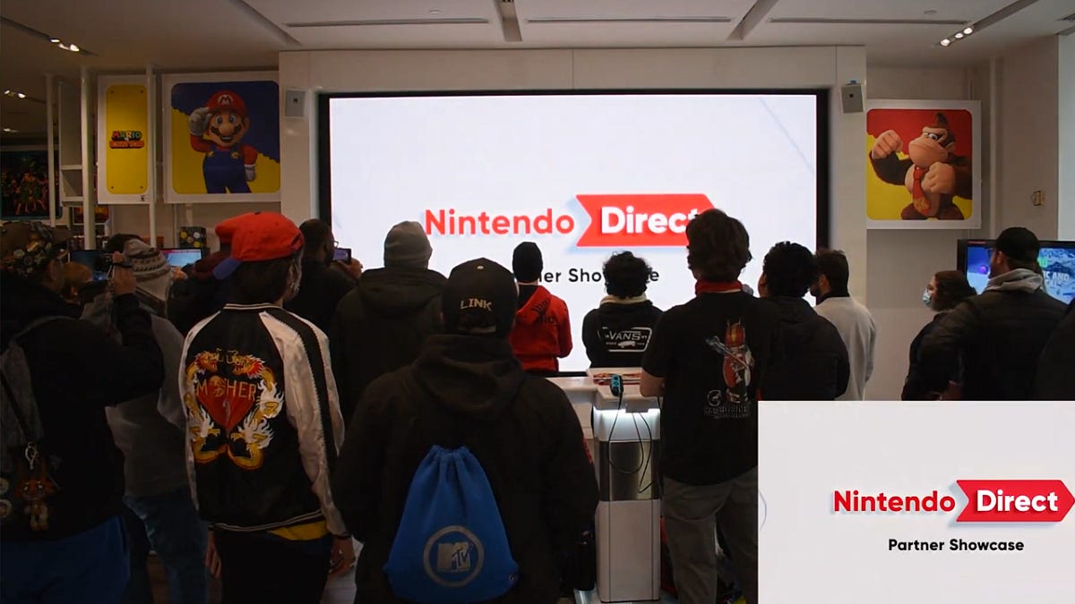 Nintendo NY Hosts Excited Fans for Latest Partner Showcase, Live ...