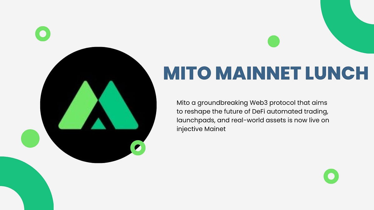 ALL TO KNOW ABOUT MITO FINANCE MAINNET LUNCH | by EmpiretradesPRO | Medium