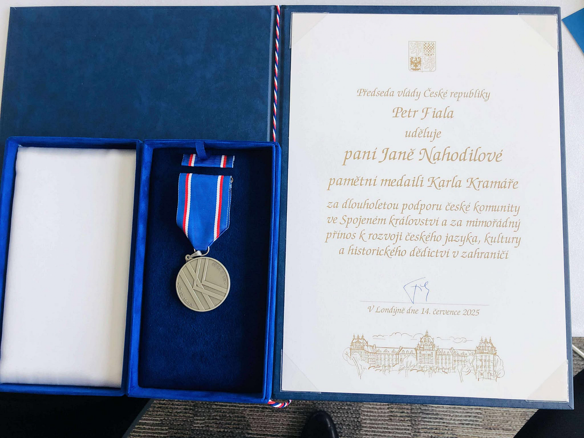 Proof that heritage work matters: Jana Nahodilová’s medal of honor | by ...