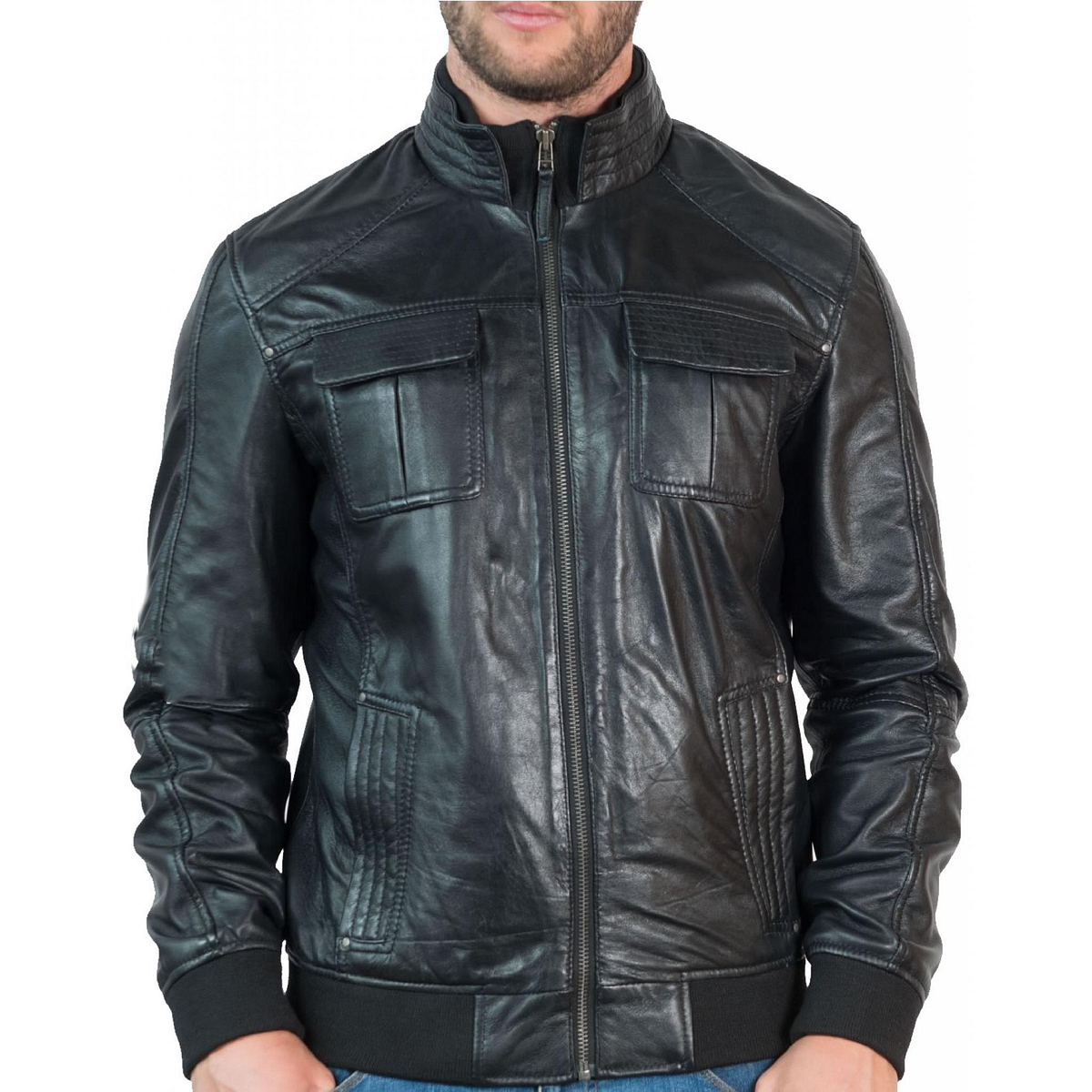 Leather Jackets for Men and Women - Linta - Medium