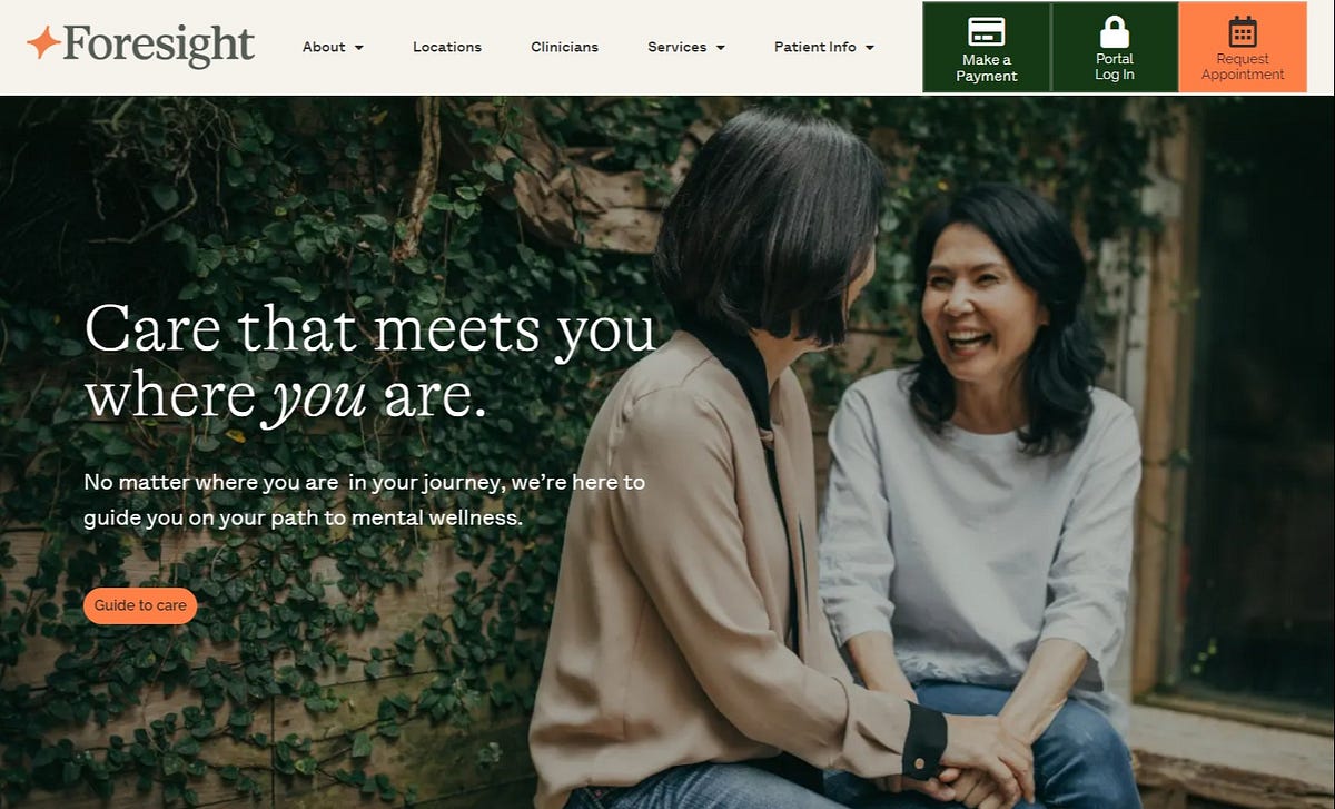 Foresight Mental Health vs. Ellie Mental Health: A Comparative Overview | by The Wet Whale | Medium