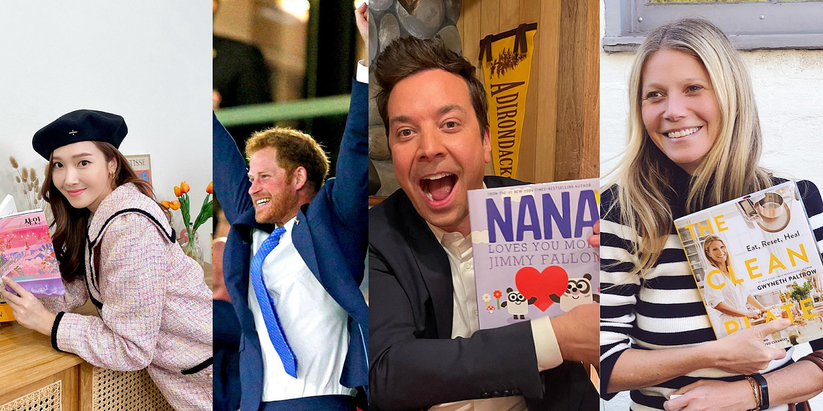 From Fiction to Cookbooks: Why These Four Celebrities Are Writing Books ...