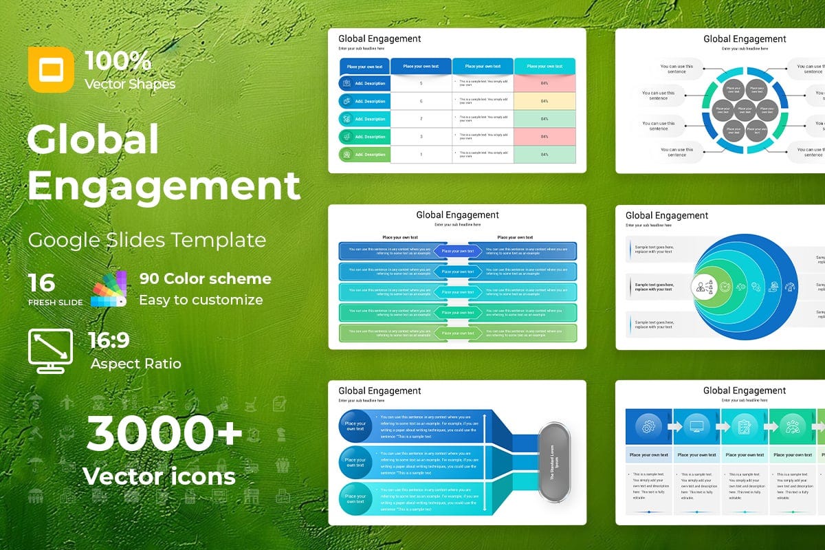 Global Engagement Google Slides Template | by Holohermit | Aug, 2024 ...