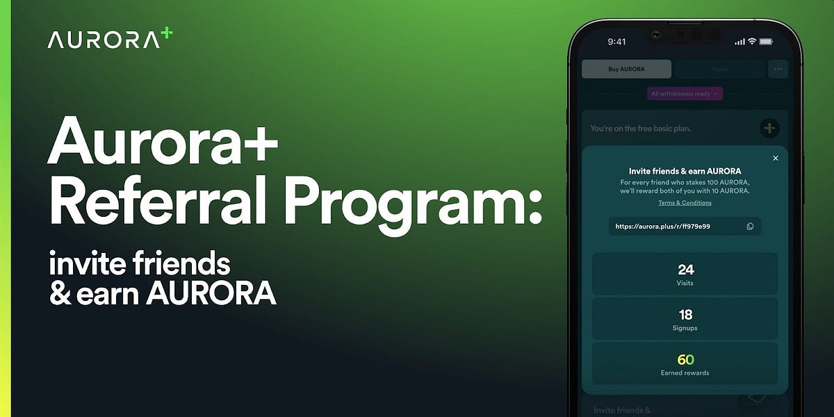 Annonce du programme de parrainage Aurora+ ! | by Aurora Français | Medium
