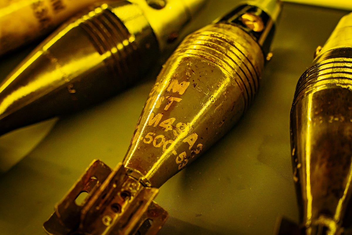 How Ukraine Is Turning Old Mortar Shells Into Smart Kamikaze Drones ...