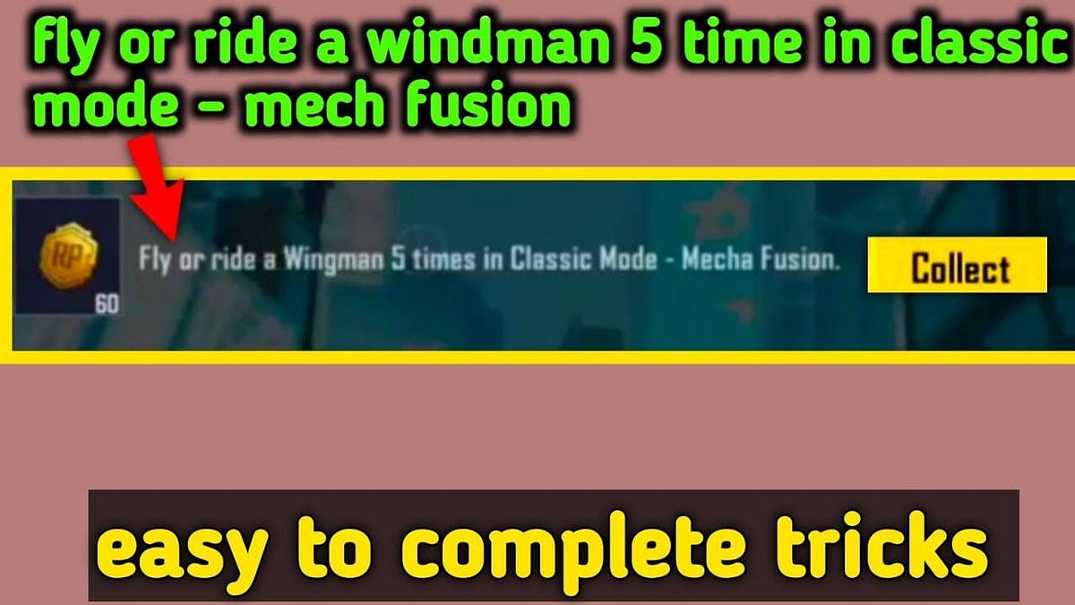 How To Fly Or Ride A Wingman 5 Times In BGMI? | by Official Panda | Medium