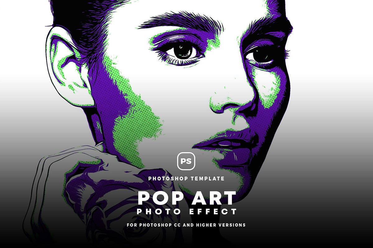 Pop Art Photo Effect Layer Styles Add-ons | by Digitaldynamo | Medium