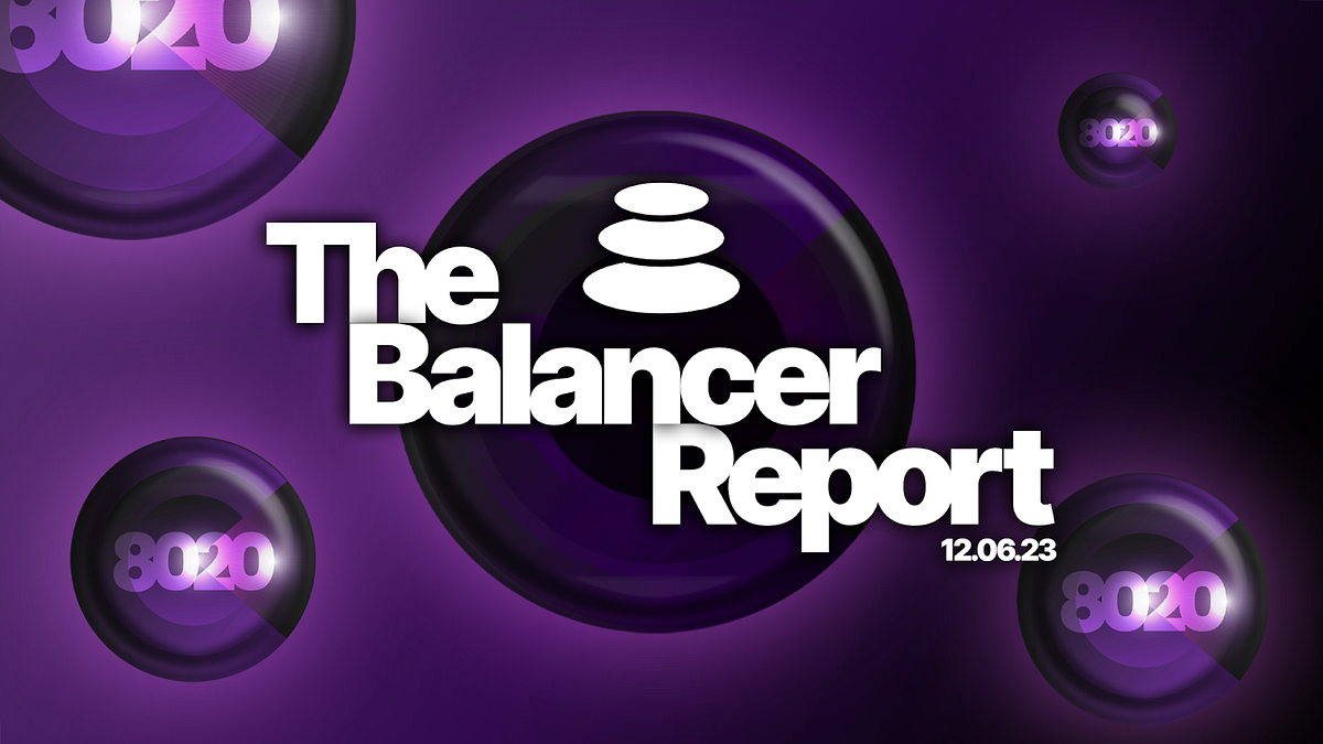 The Balancer Report: The Power of ve80/20 | by Balancer Ballers ...