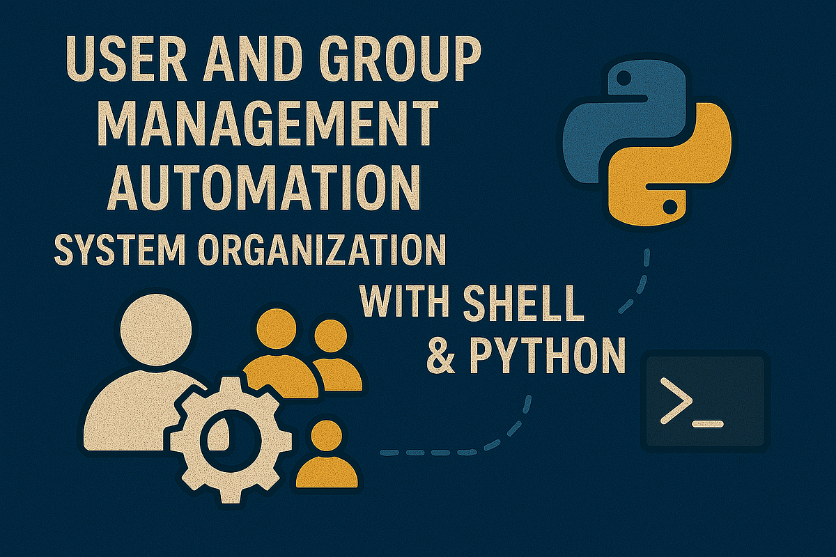 User and Group Management Automation: System Organization with Shell & Python | by Eren Cankut ...