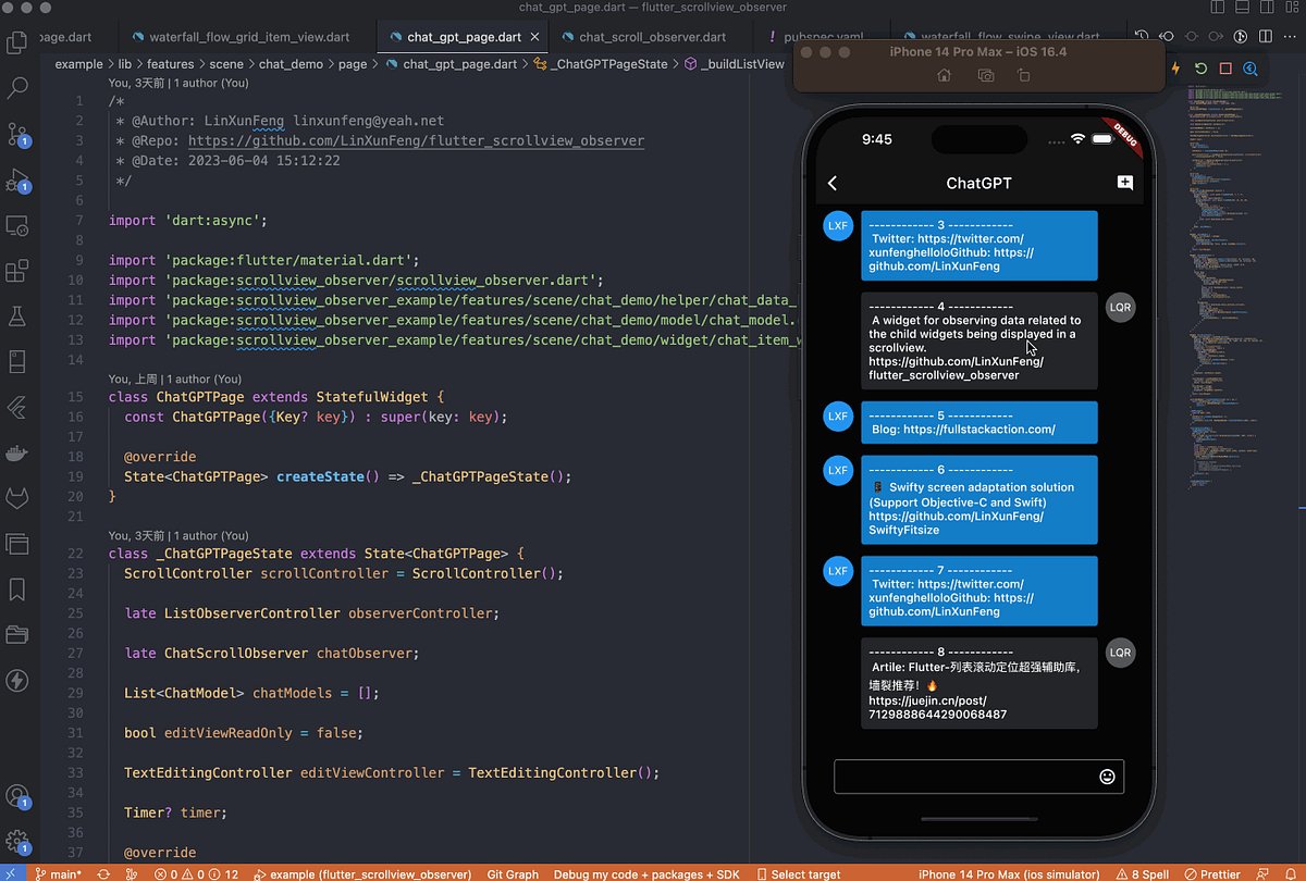 Flutter - Keep IM message position greatly upgraded (supports generative messages like ChatGPT ...