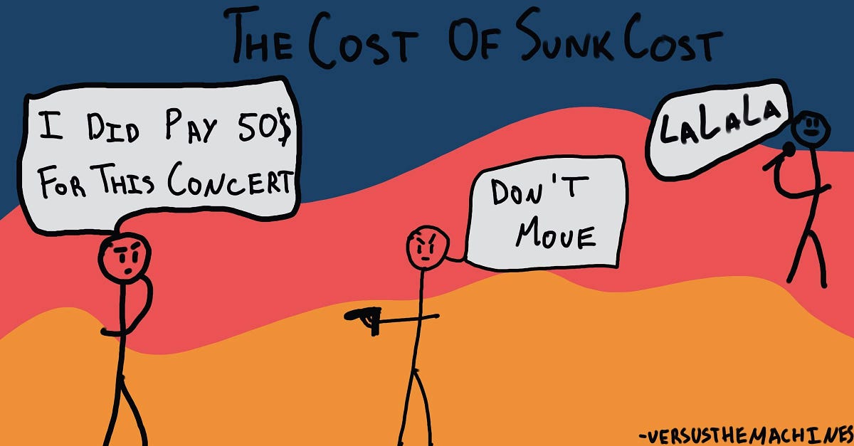 The Sunk Cost Fallacy: Why We Keep Going When We Should Let Go | by ...