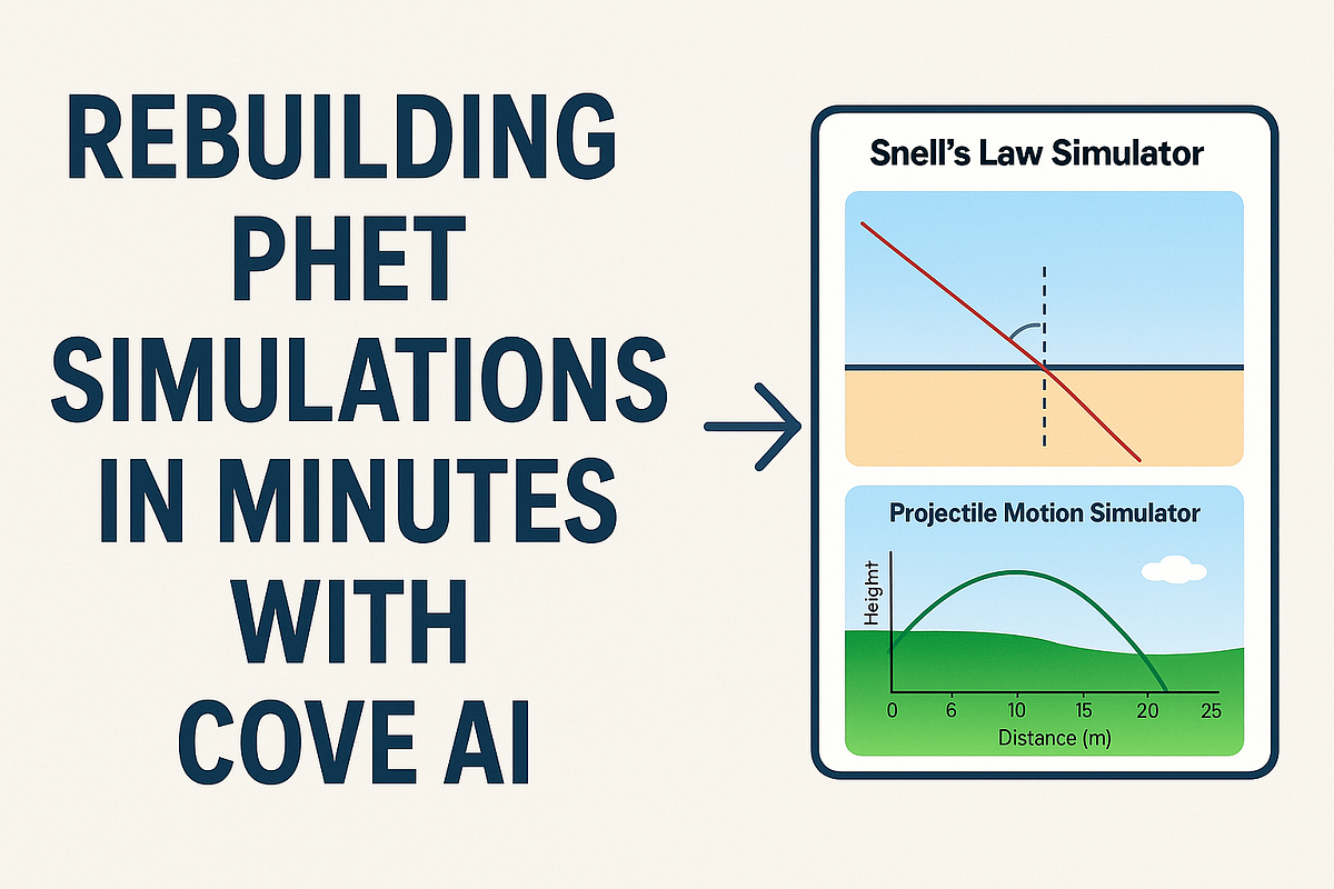 ⚙️ I Rebuilt PhET-inspired Simulations in Minutes with AI — But Here’s ...